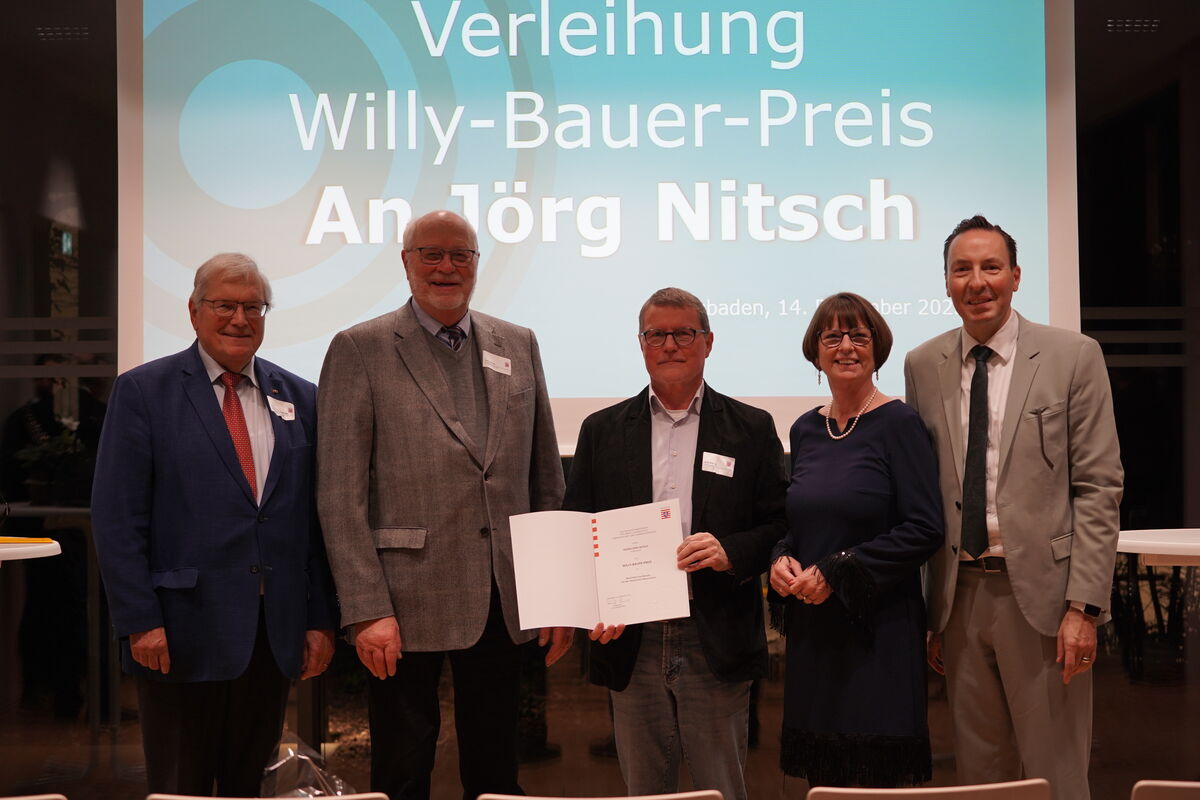 Naturschützer Jörg Nitsch erhält den Willy-Bauer-Preis | hessen.de